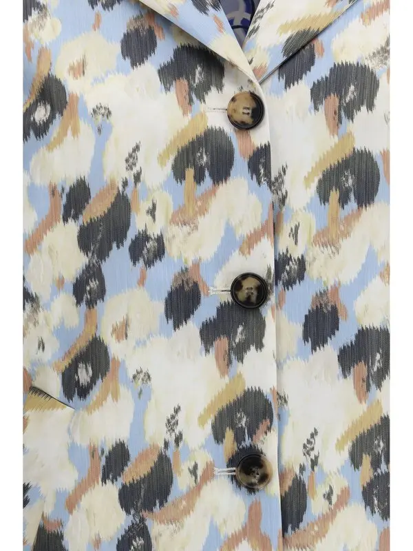 Marni Printed Button Parka Coat