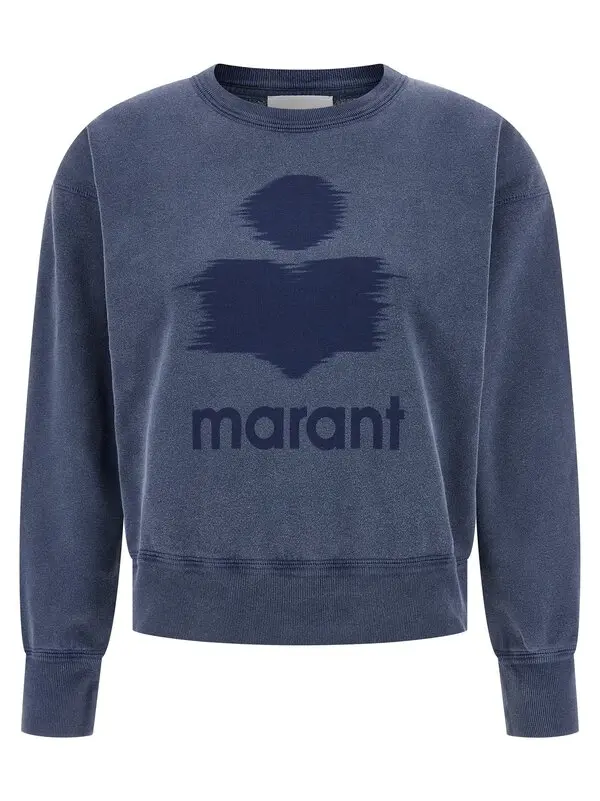 Isabel Marant Étoile Mobyli' Cotton Sweatshirt - Blue