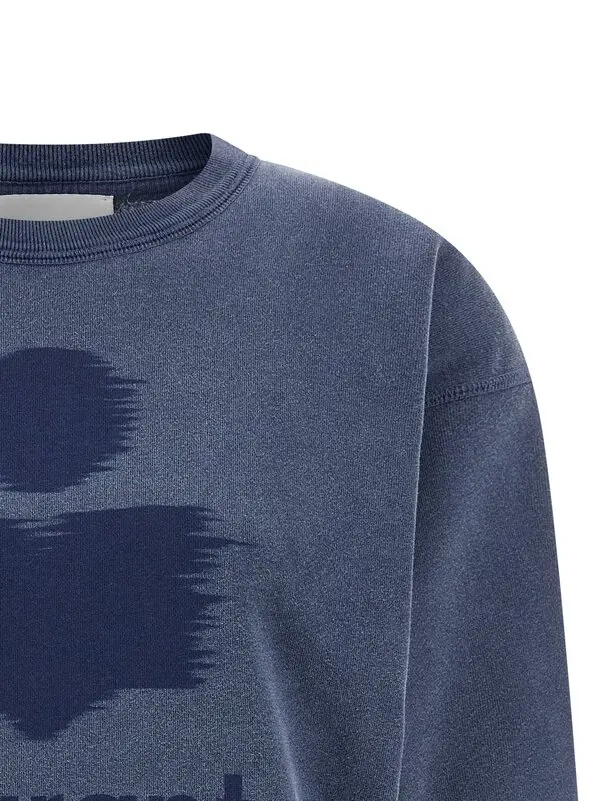 Isabel Marant Étoile Mobyli' Cotton Sweatshirt - Blue