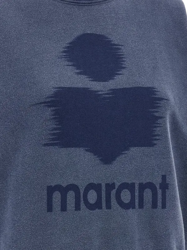 Isabel Marant Étoile Mobyli' Cotton Sweatshirt - Blue