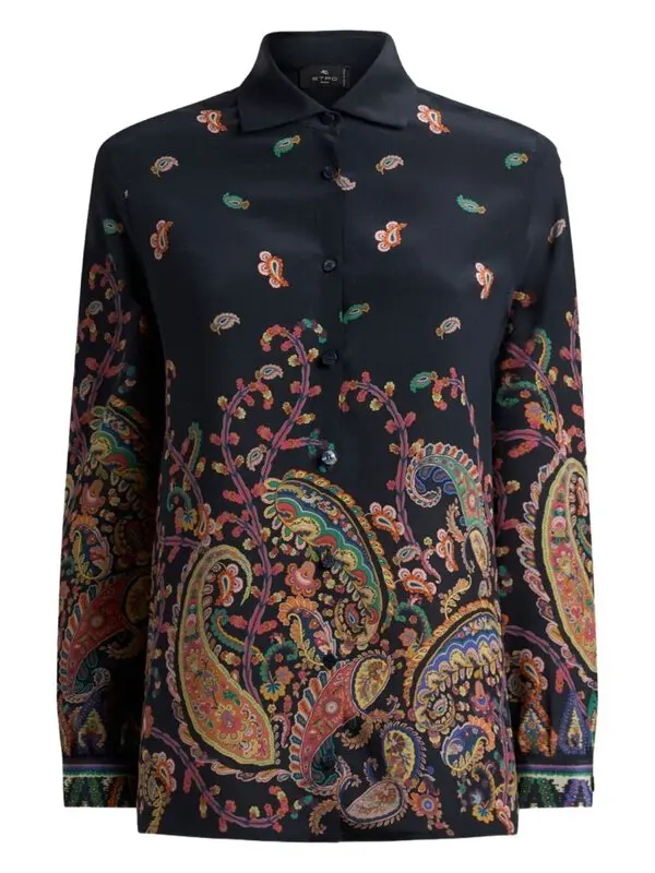 Etro Floral Paisley Print Shirt - Multicolor
