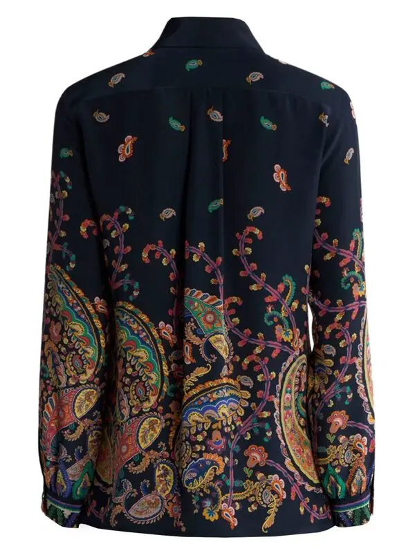 Etro Floral Paisley Print Shirt - Multicolor