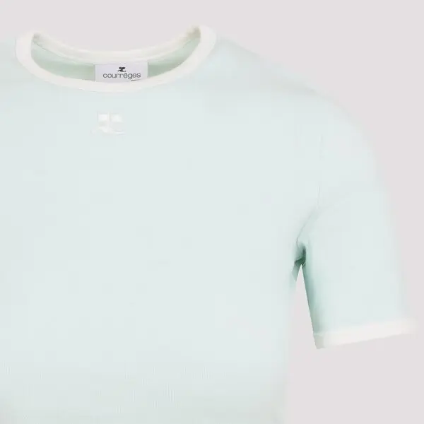 COURREGES Signature T-shirt - Blue