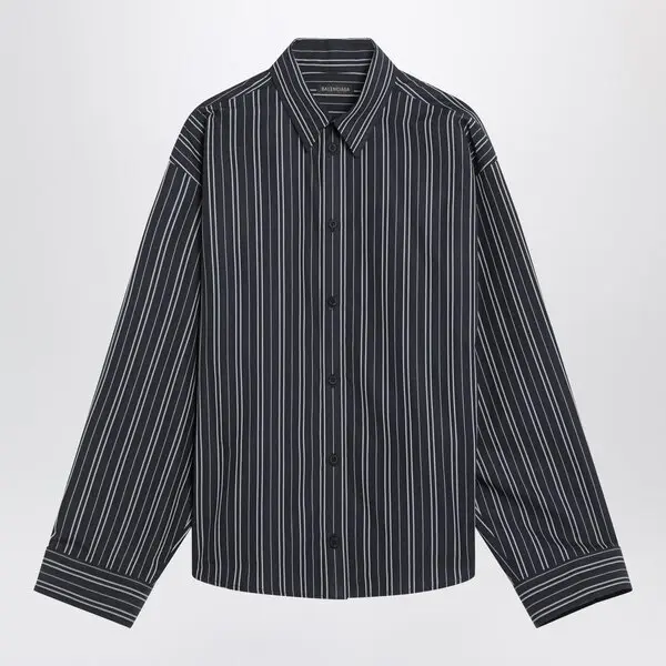 Balenciaga Striped Cotton Shirt