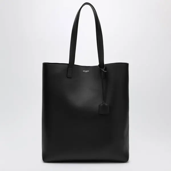 Saint Laurent Leather Shopping Bag - Black