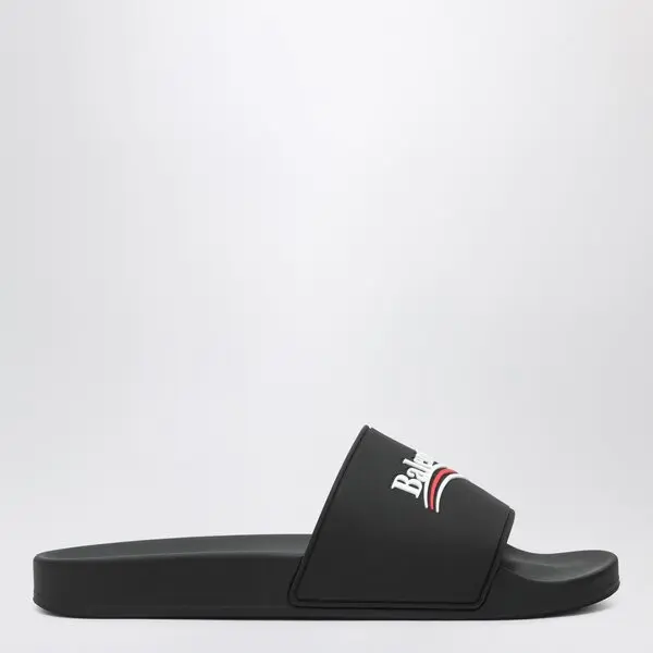 Balenciaga Rubber Pool Slide Sandals