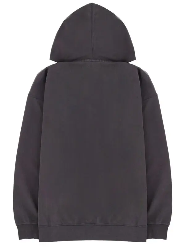 GANNI Graphic Print Organic Cotton Hoodie