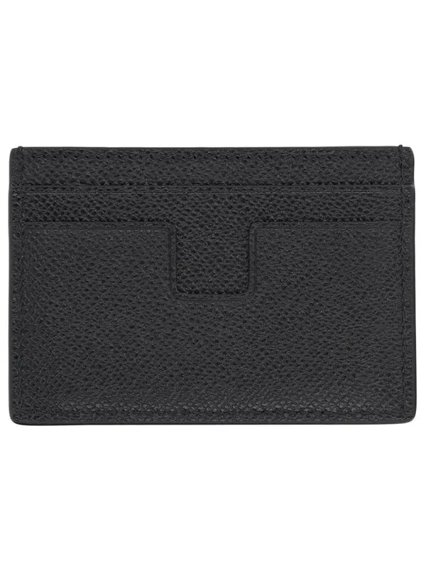 TOM FORD Card Holder With Logo - Black