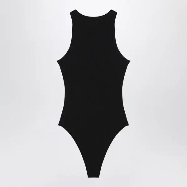 Alaïa Sleeveless Ribbed Bodysuit