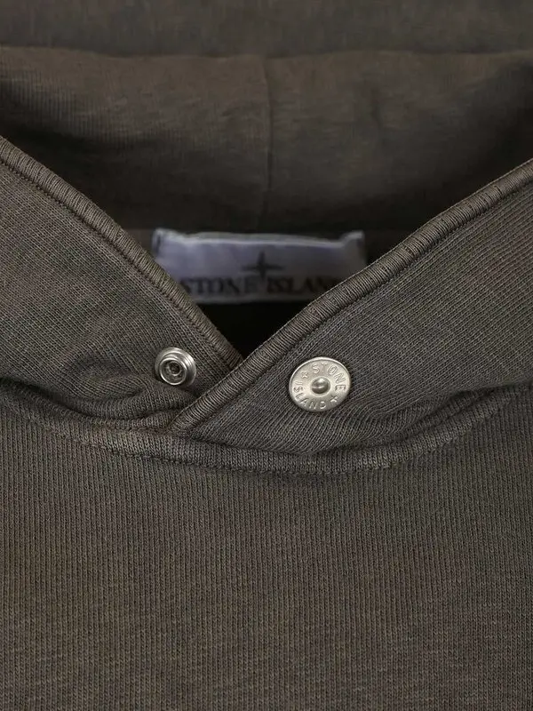 Stone Island Malfilé Cotton Hooded Sweatshirt