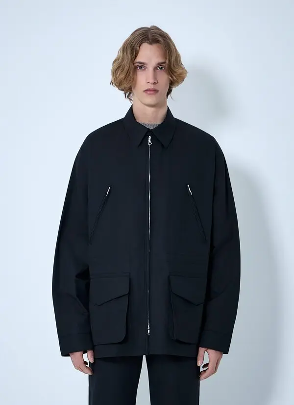 RIER Zip-up Jacket With Classic Collar