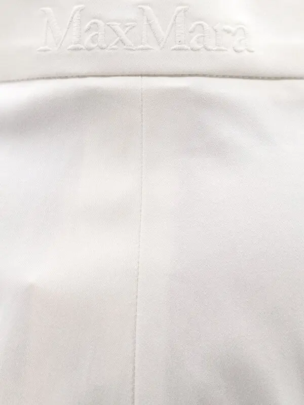 Max Mara Tabacco Stretch Cotton Shorts - Multicolor