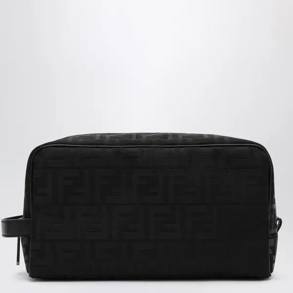 Fendi Ff Toiletry Case Medium - Black
