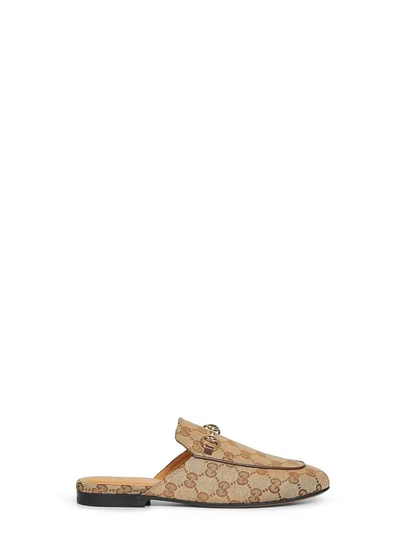 Gucci Original Gg Canvas Princetown Slippers - Multicolor