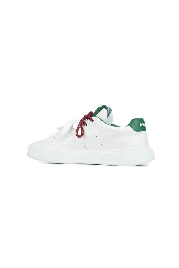 Miu Miu Lace Up Sneakers