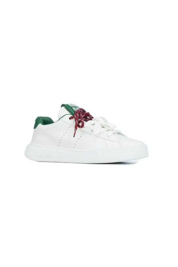Miu Miu Lace Up Sneakers - Multicolor