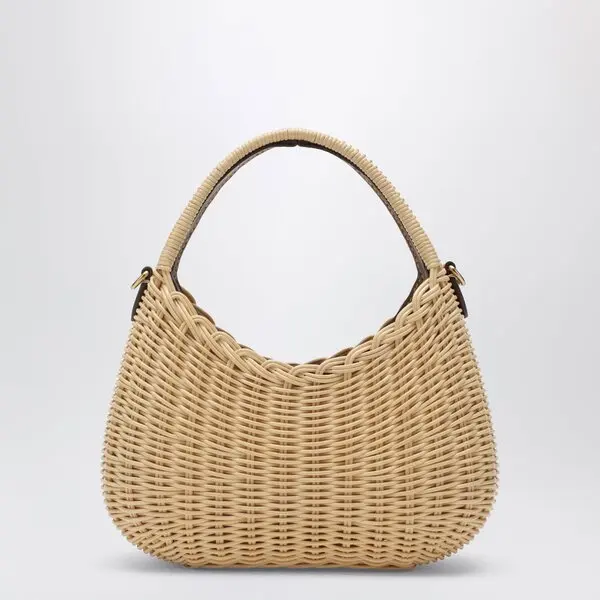 Miu Miu Wander Handbag In Wicker