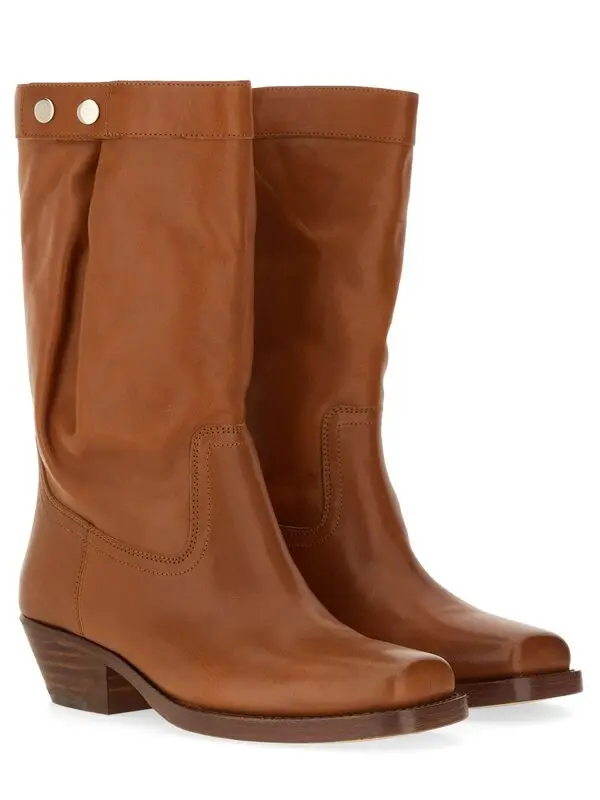 Isabel Marant Étoile Ademe Leather Boots - Brown