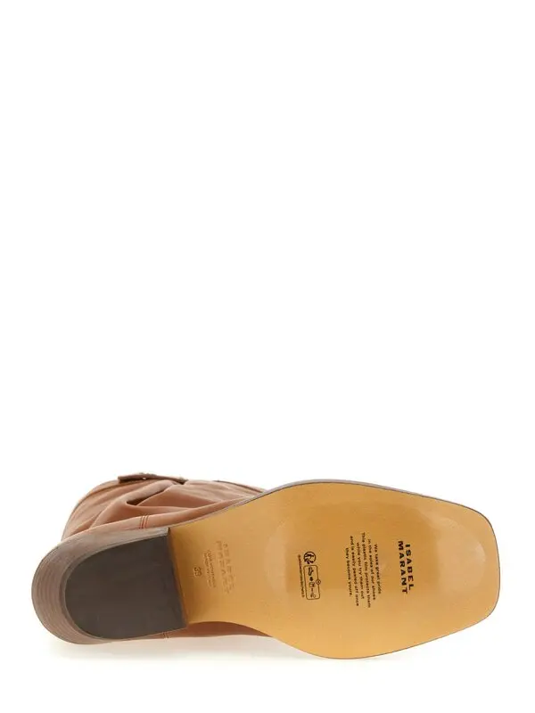Isabel Marant Étoile Ademe Leather Boots - Brown