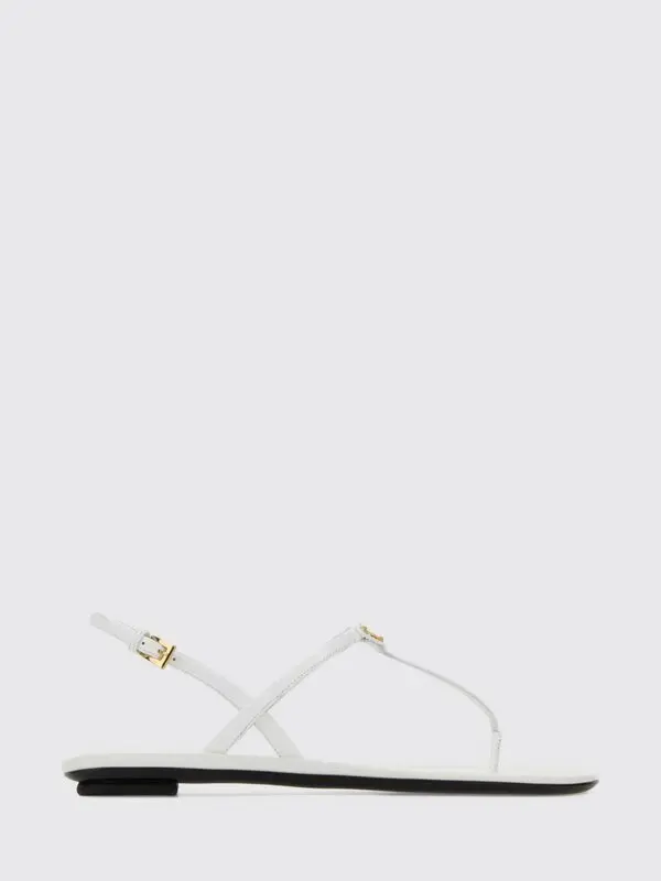 Prada Heeled Sandals - White