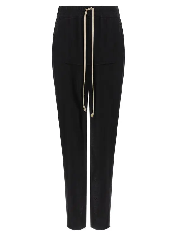 Rick Owens Pull On Sliced Pillar Long Skirt - Black