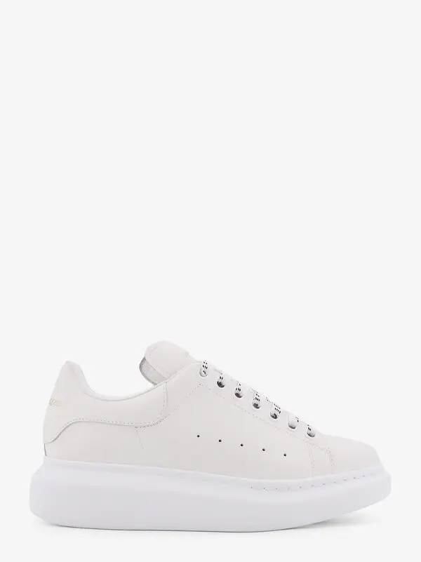 Alexander McQueen Oversized Leather Sneakers - White