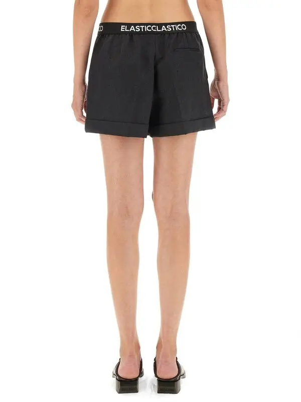 Moschino Wool Shorts - Gray