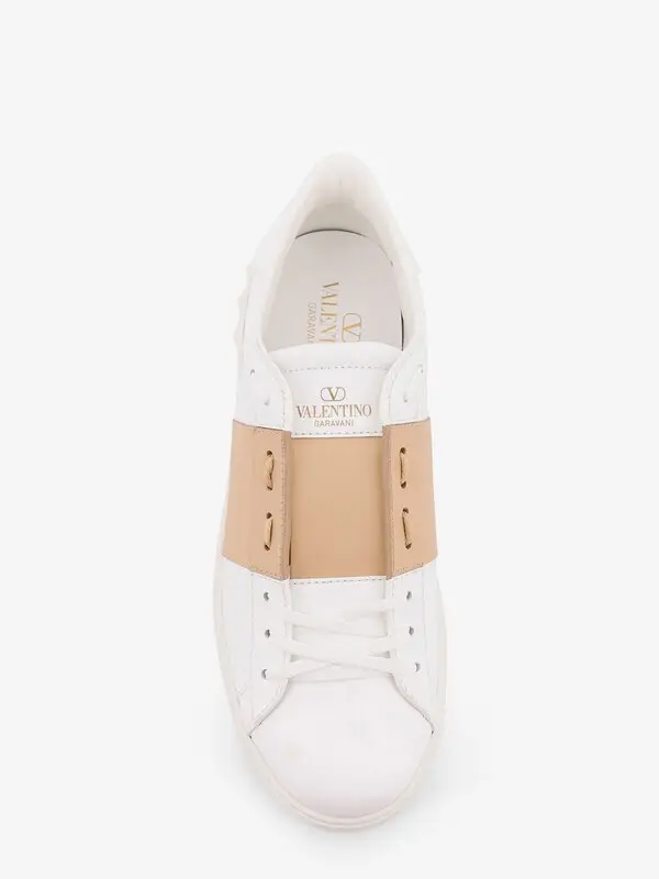 Valentino Garavani Open Leather Sneakers - Multicolor