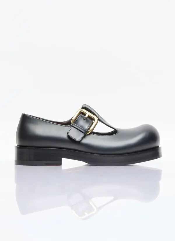 Bottega Veneta Helium Mary Jane Shoes - Black