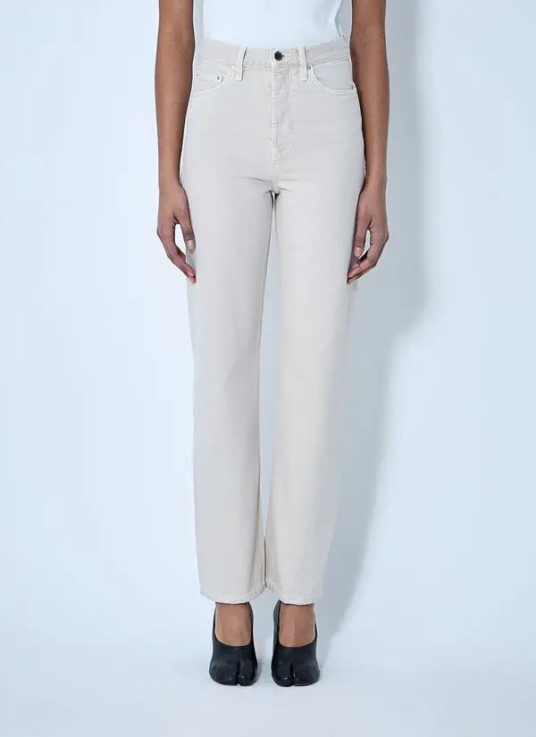 TOTEME Twisted Seam Jeans - Gray
