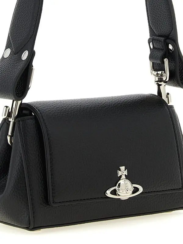 VIVIENNE WESTWOOD Hazel Shoulder Bag - Black