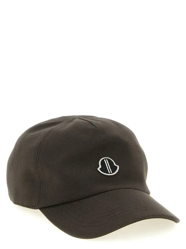 Rick Owens Moncler + Cotton Cap With Logo