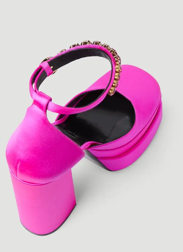 Versace Medusa Aevitas Platform Heels