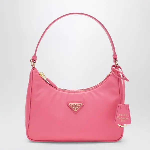 Prada Re-edition 2005 Mini Bag In Re-nylon And Saffiano Leather