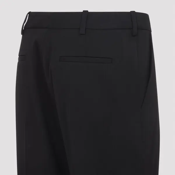 Balenciaga Tailored Wool Pants - Black