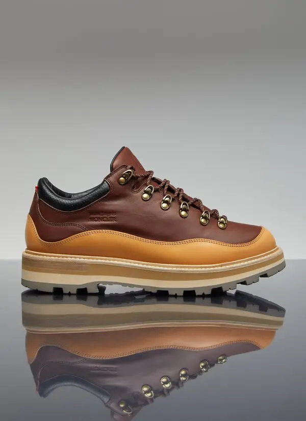 Moncler X Palm Angels Peka 305 Derby Shoes - Brown