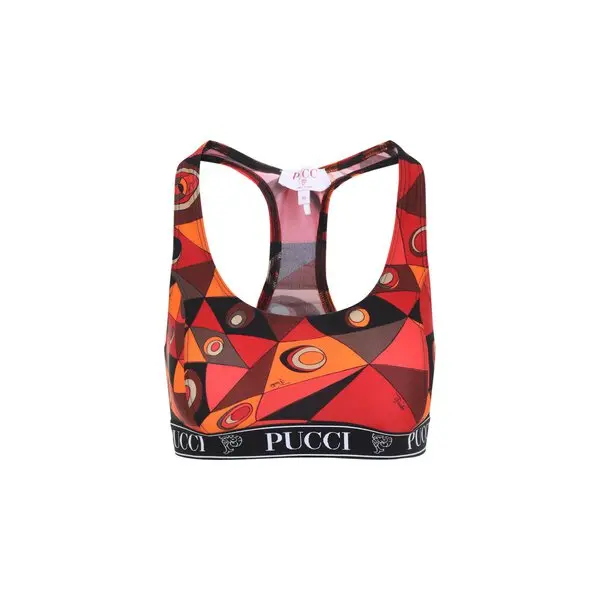Emilio Pucci Polyamide Bra Top - Multicolor
