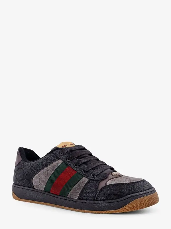 Gucci Gg Bicolor Fabric Sneakers - Multicolor