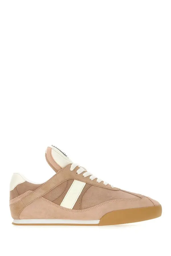 Chloé Suede Lace Up Sneakers
