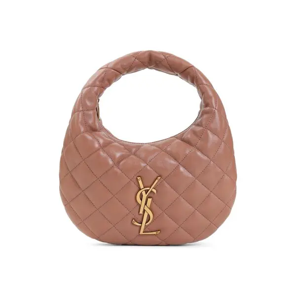 Saint Laurent Quilted Leather Handbag