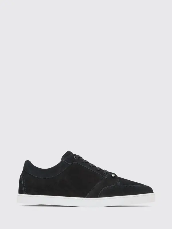 CHRISTIAN LOUBOUTIN Calf Leather Sneakers - Black