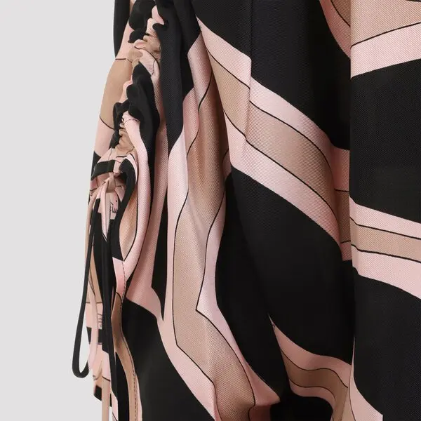 Emilio Pucci Silk Mini Dress With Signature Print