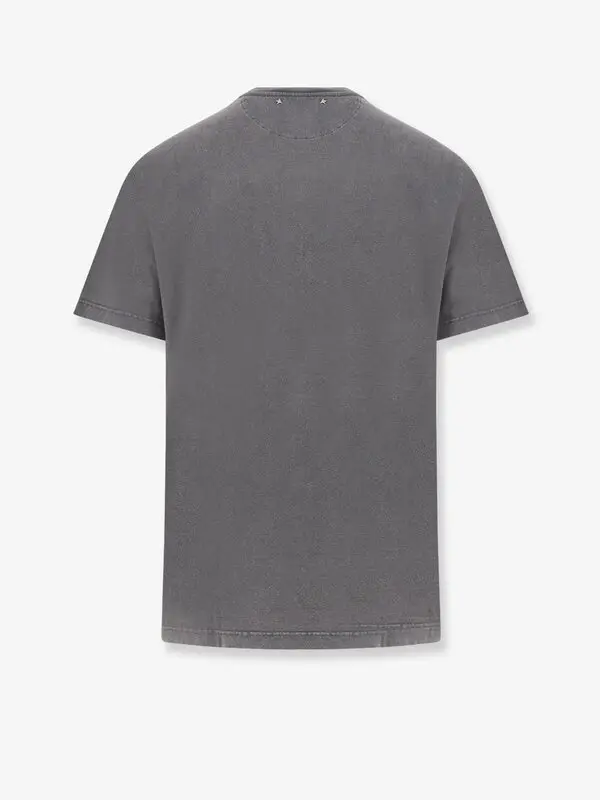 GOLDEN GOOSE Distressed Cotton T-shirt