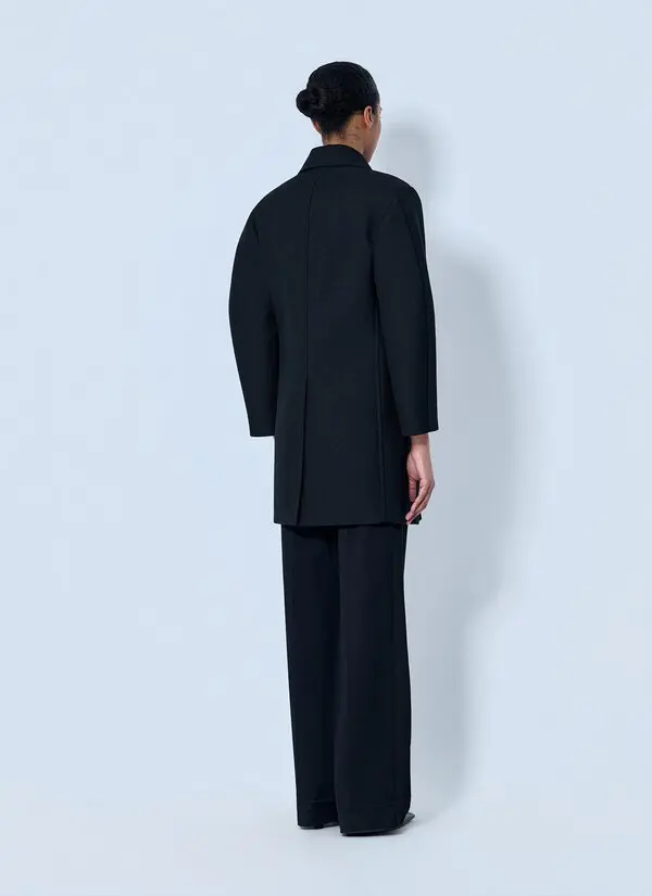 Bottega Veneta Double-breasted Coat With Knot Detail