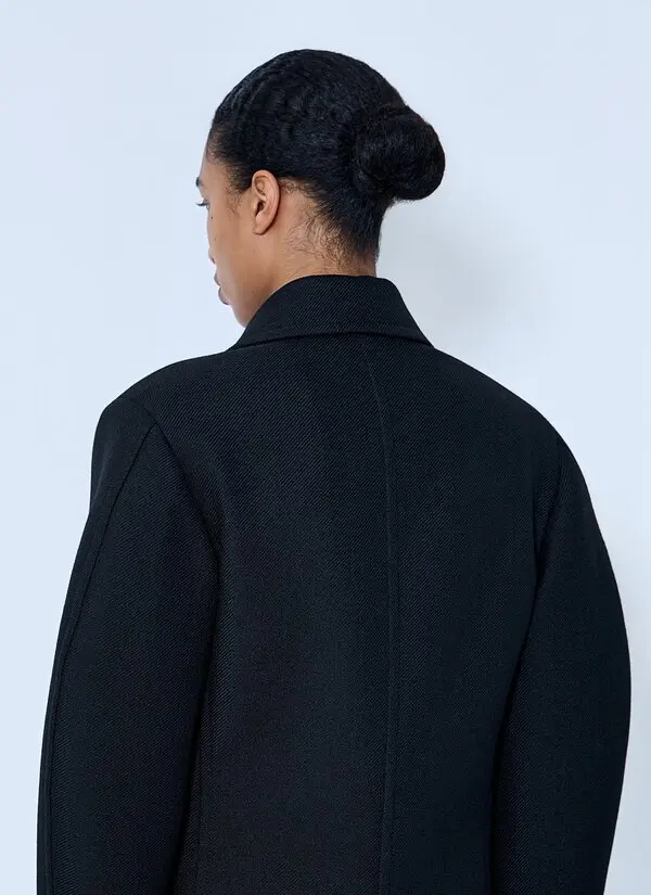 Bottega Veneta Double-breasted Coat With Knot Detail