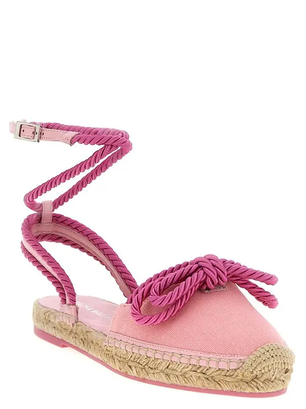 Mach & Mach Double Bow Riviera Espadrilles