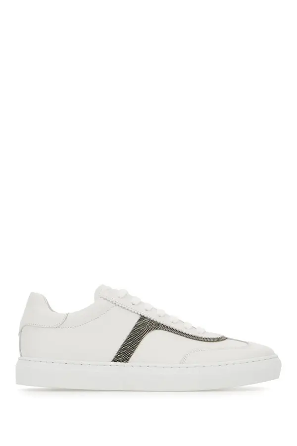 Brunello Cucinelli Leather Lace-up Sneakers - Multicolor