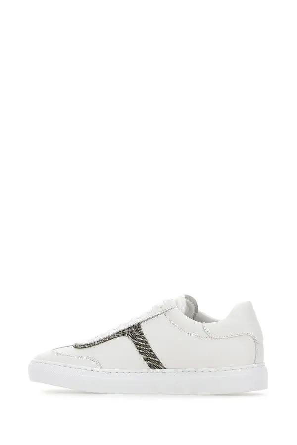 Brunello Cucinelli Leather Lace-up Sneakers - Multicolor