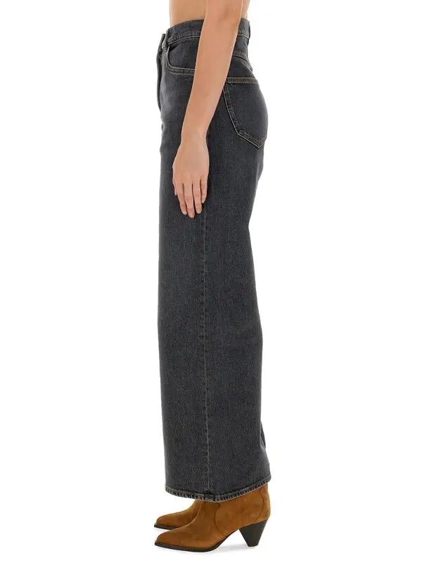 Etro Baggy Jacquard Jeans - Gray