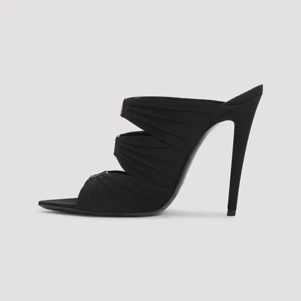 Saint Laurent Leather Gippy 110 Lauro Sandals